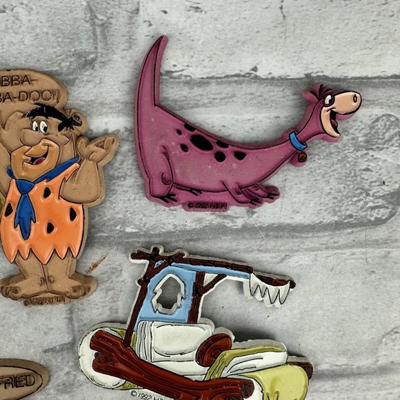 Hanna Barbera | Accents | Hanna Barbera Flintstones Fridge Magnets 992 ...